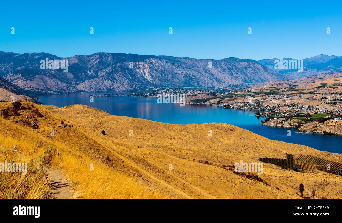 Spectacular Views of Lake Chelan from Elephant Head Trail, Lake Chelan ...