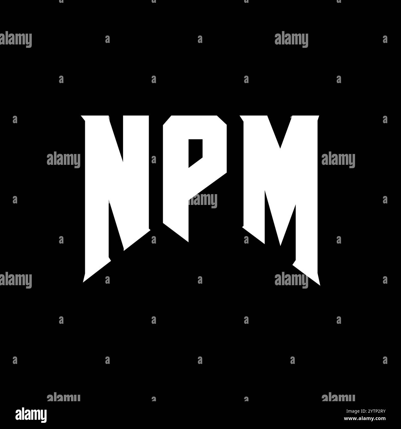 NPM letter logo design for technology company. NPM logo design black ... NPM letter logo design for technology company. NPM logo design black ...