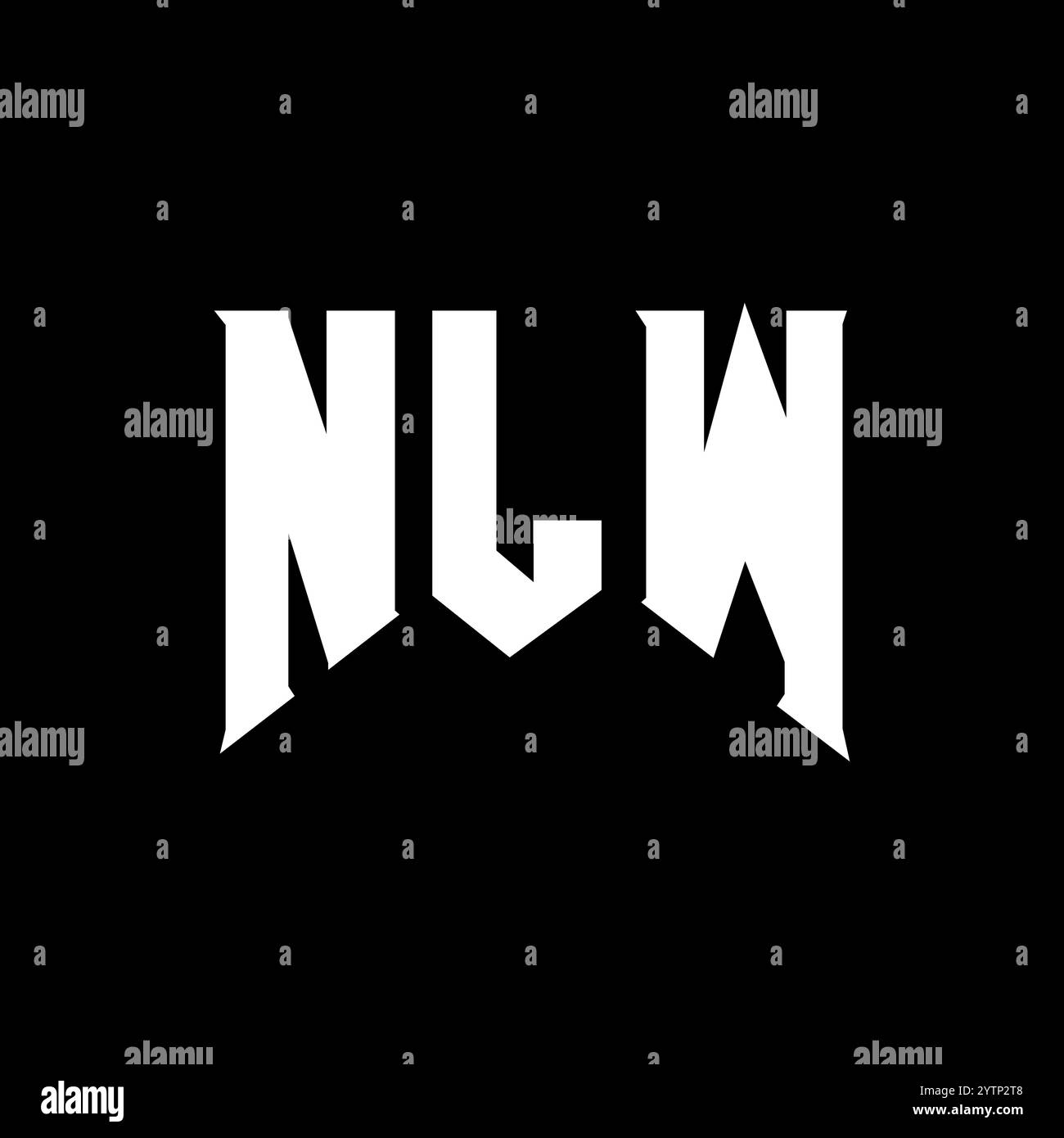 Nlw tech logo Stock Vector Images - Alamy
