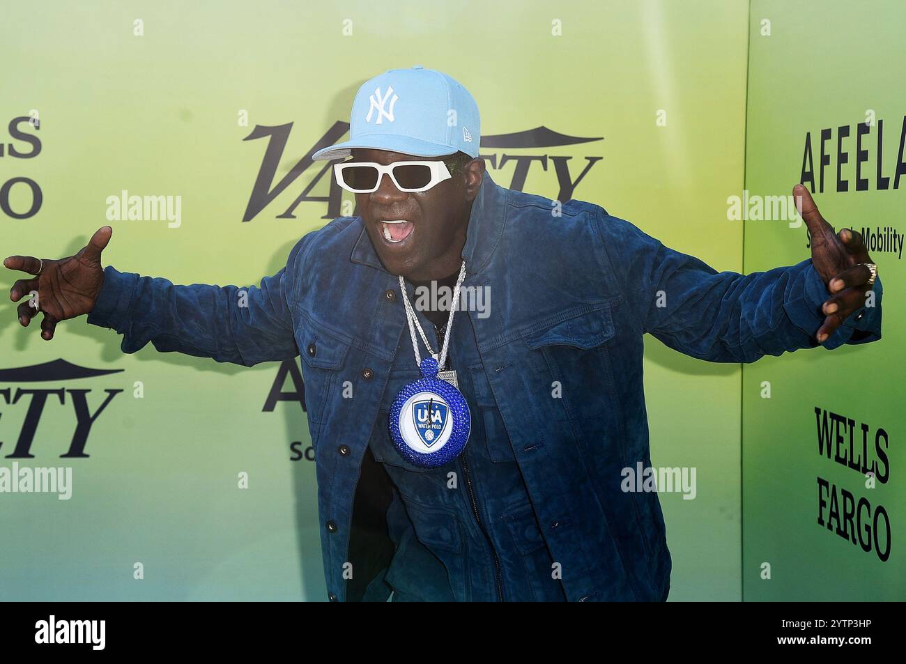 Flavor Flav arrives at the Variety Hitmakers Brunch on Saturday, Dec. 7 ...