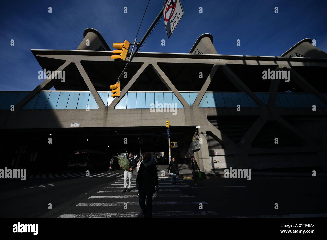 New York, USA. 07th Dec, 2024. View of the exterior of the George ...