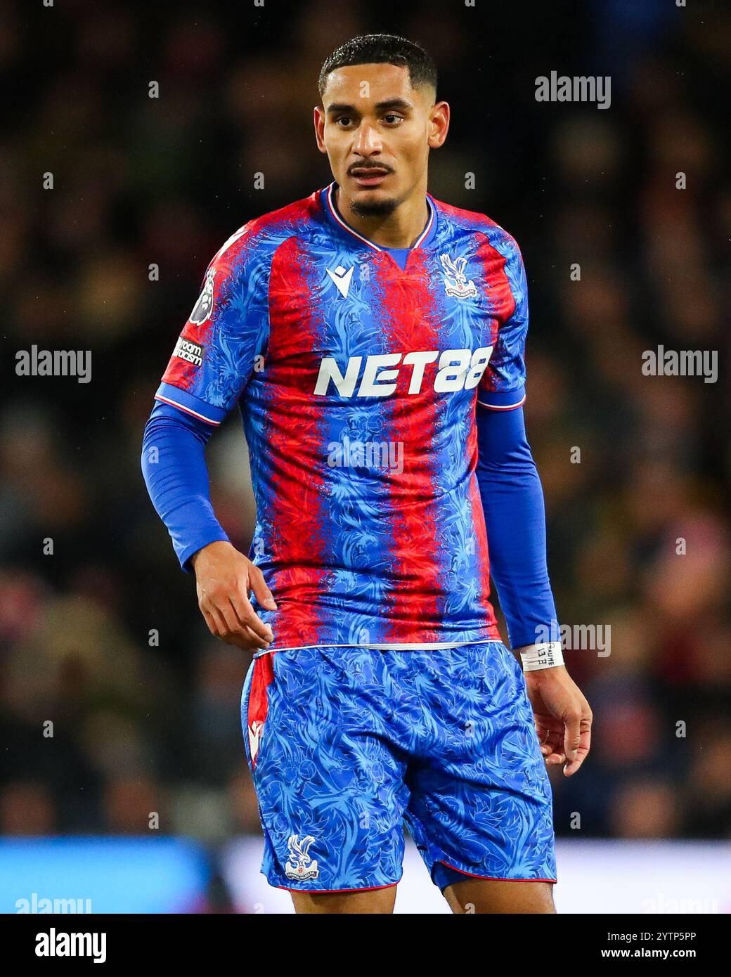 Maxence Lacroix of Crystal Palace looks on during the Premier League ...