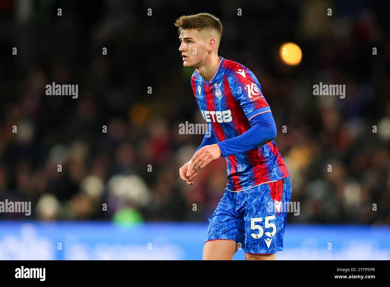 Justin Devenny of Crystal Palace in action during the Premier League ...
