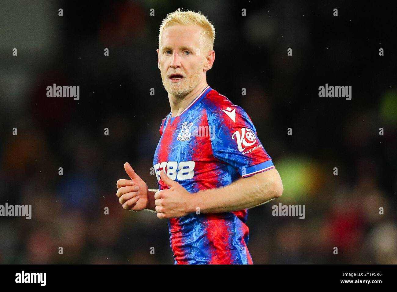 Will Hughes of Crystal Palace in action during the Premier League match ...