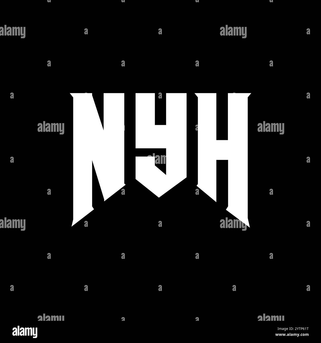 Nyh technology company logo Stock Vector Images - Alamy