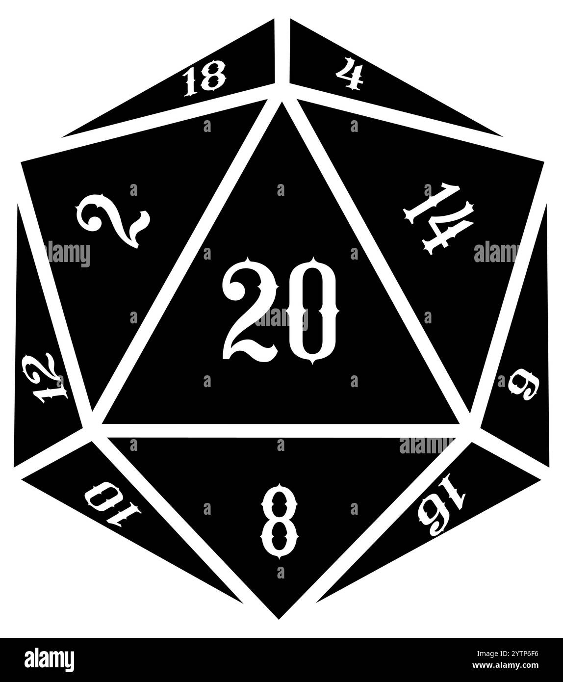 Red rpg dice Stock Vector Images - Alamy