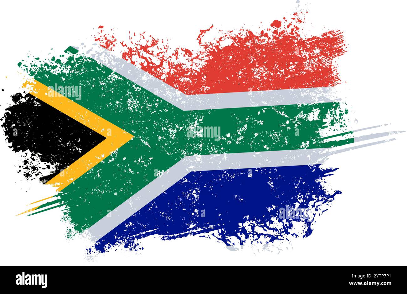 South Africa Flag Stock Vector Image & Art - Alamy