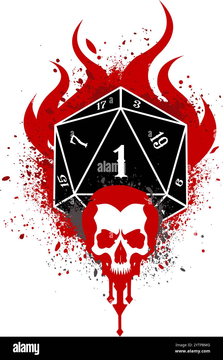 dice d20, dice rpg Stock Vector Image & Art - Alamy