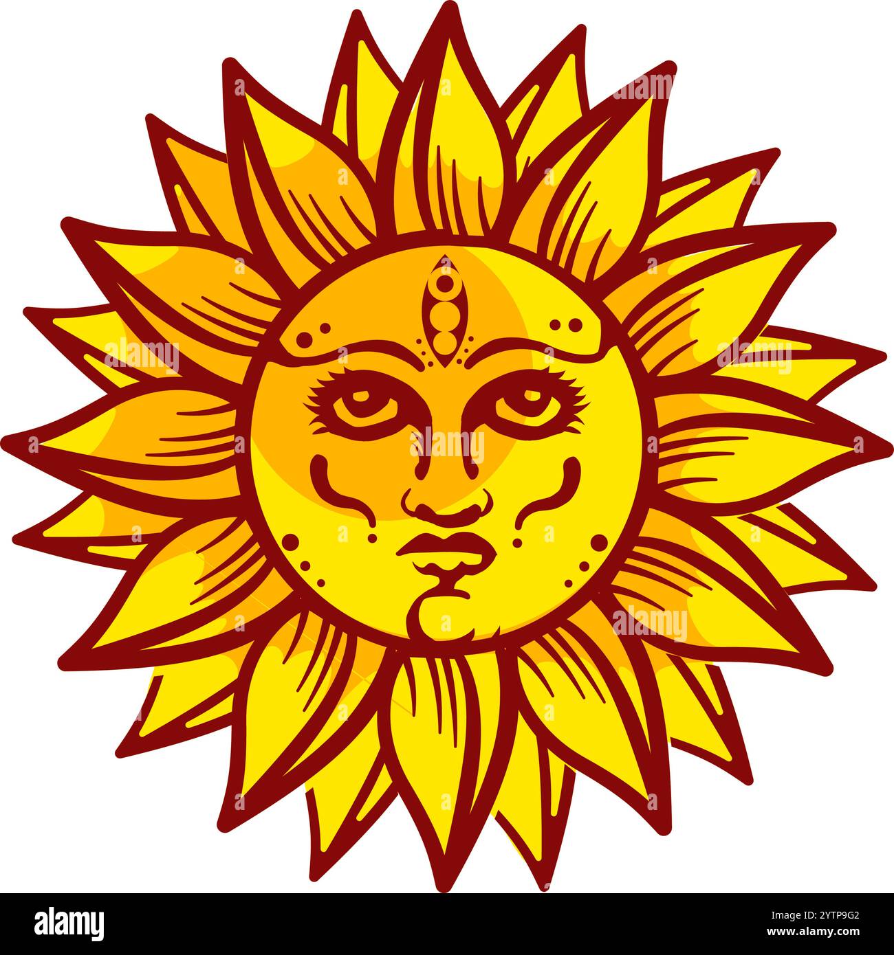 sun, sunshine - vector illustration Stock Vector Image & Art - Alamy