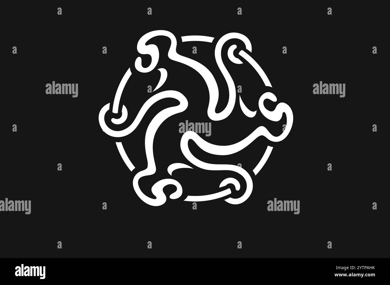 Three monkey illustration Stock Vector Images - Alamy