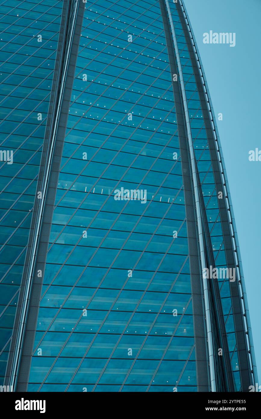 The Modern Architectural Design of a Skyscraper showcases incredible ...