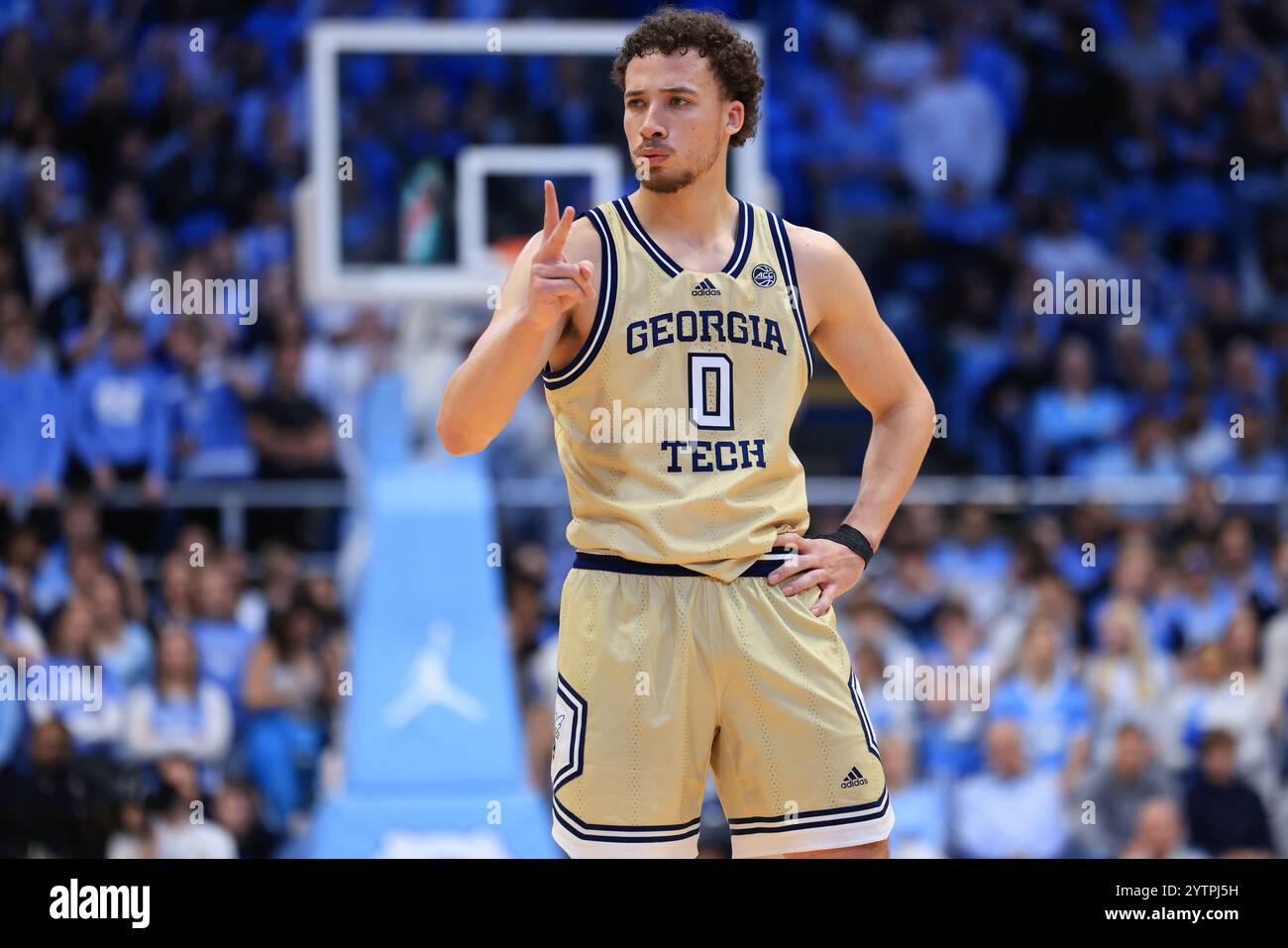 December 7, 2024: Georgia Tech Yellow Jackets guard Lance Terry (0) on ...
