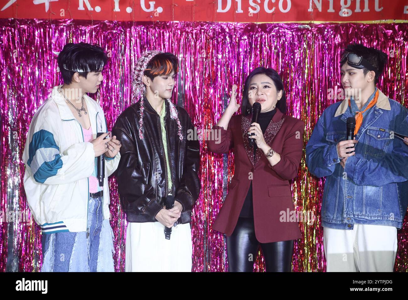 TAIPEI, CHINA - DECEMBER 6, 2024 - AcQUA R.Y.G., consisting of Lin ...