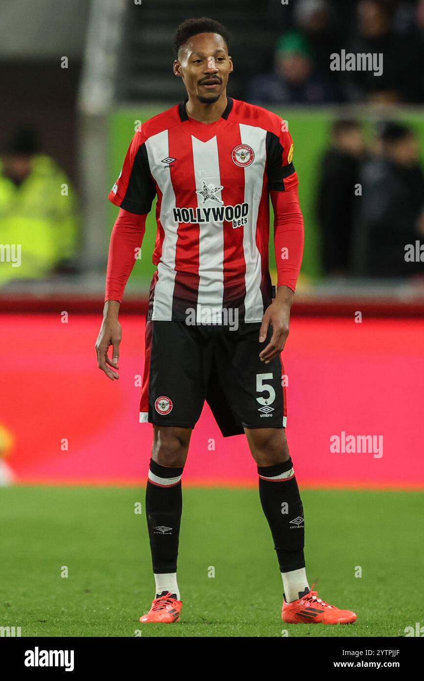 Ethan Pinnock of Brentford during the Premier League match Brentford vs ...