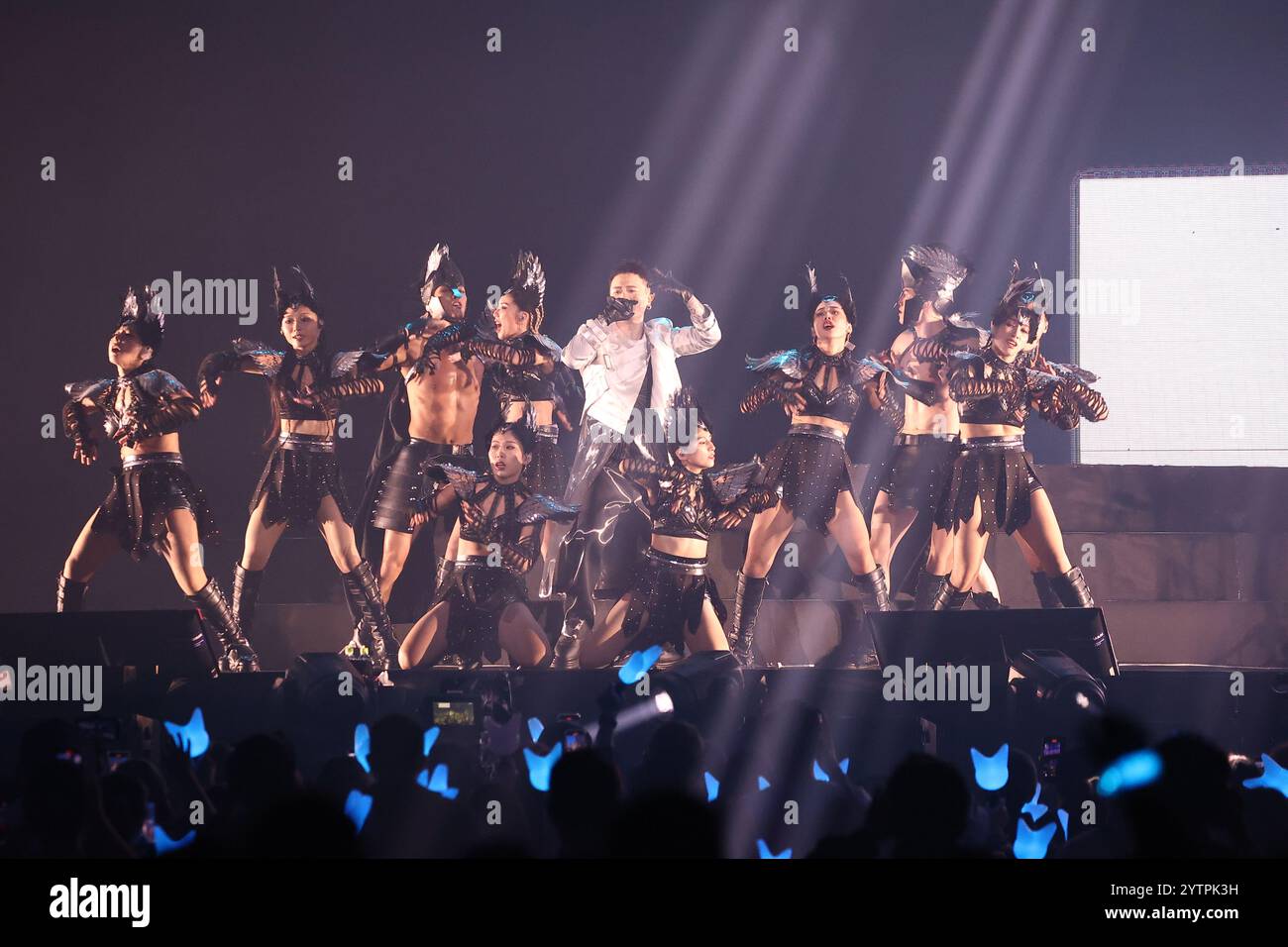 TAIPEI, CHINA - DECEMBER 7, 2024 - Chinese Taiwanese male singer Xiao ...