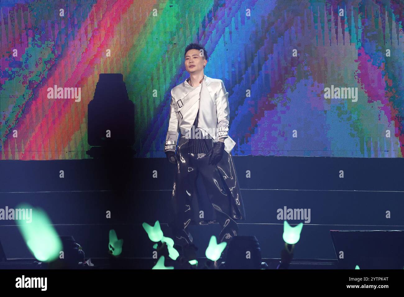 TAIPEI, CHINA - DECEMBER 7, 2024 - Chinese Taiwanese male singer Xiao ...