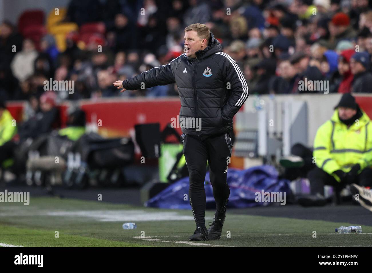 London, UK. 08th Dec, 2024. Eddie Howe Manager of Newcastle United ...