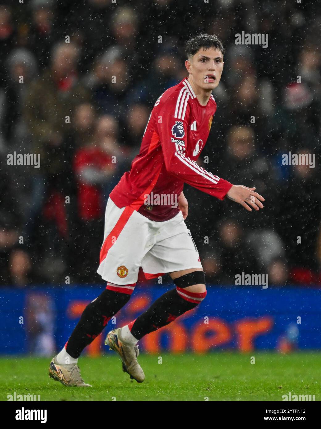Alejandro Garnacho of Manchester United during the Premier League match ...