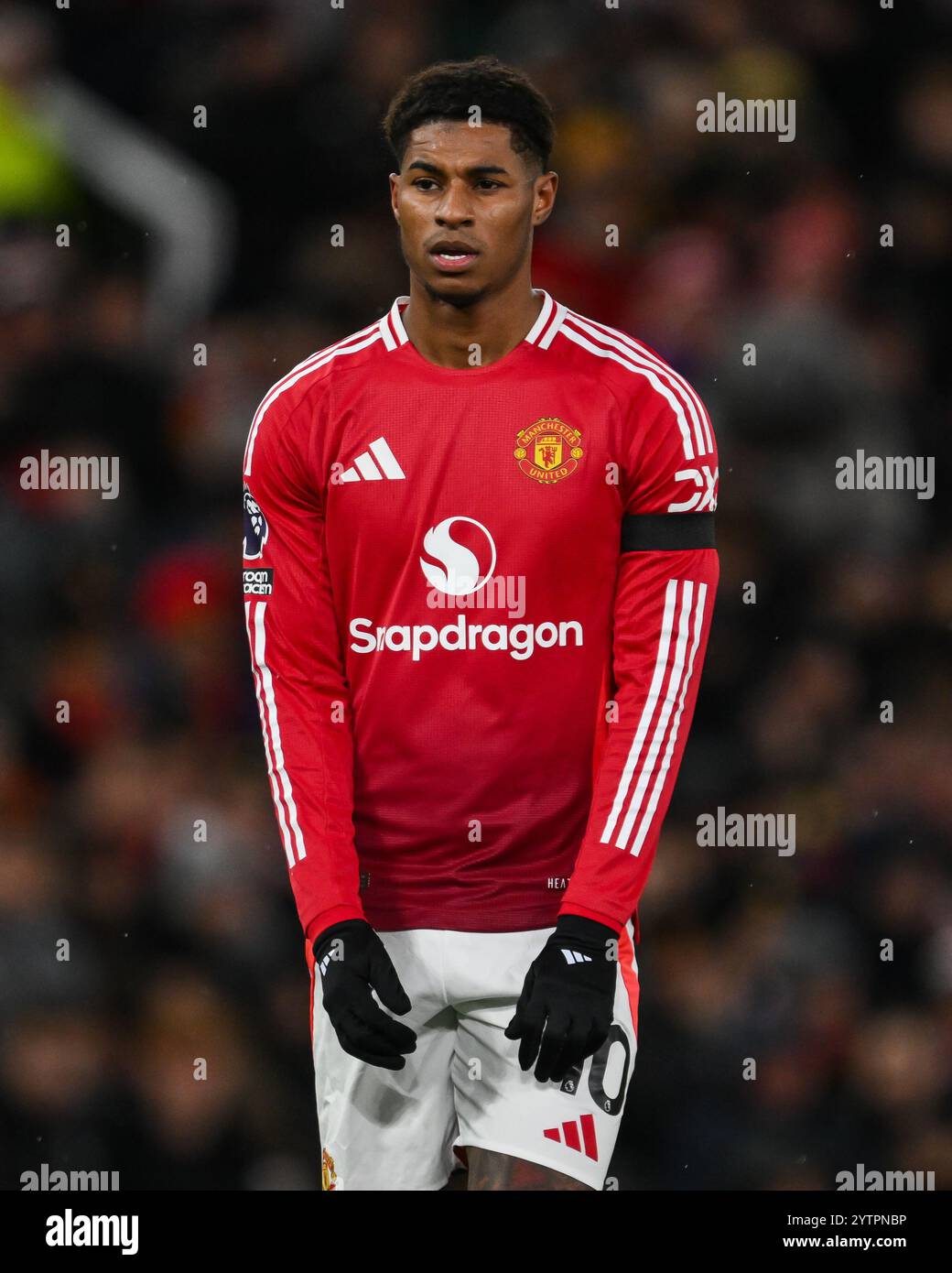 Marcus Rashford of Manchester United during the Premier League match ...