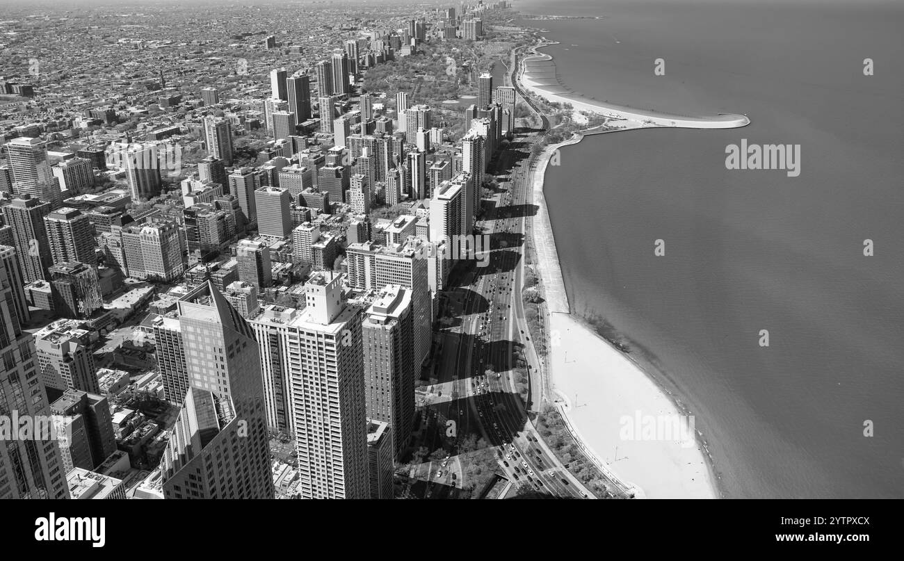 skyscraper aerial view. cityscape skyline. architectural building in ...