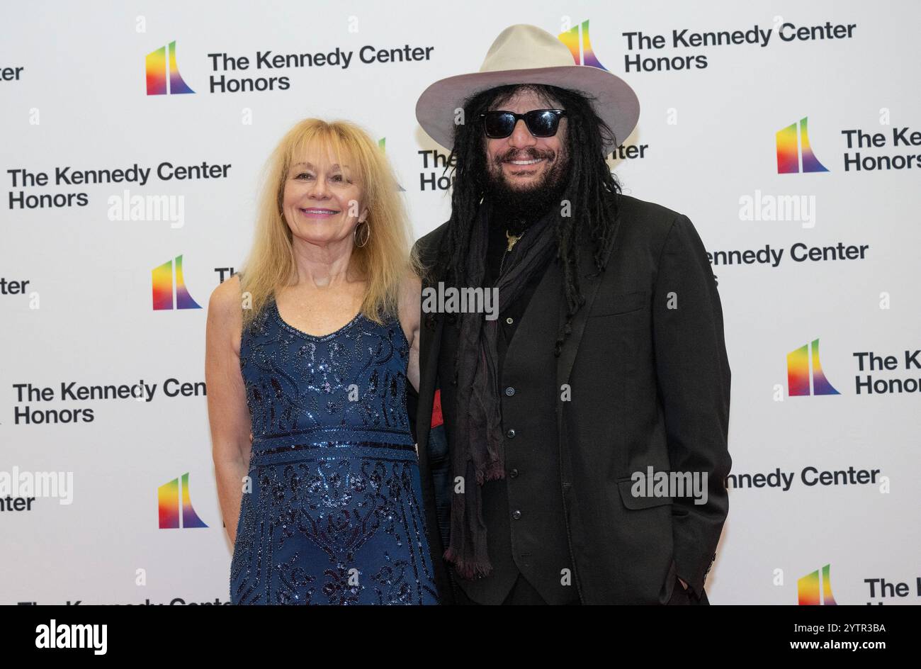 Don Was (Don Fagenson) and Gemma Corfield arrive for the Medallion ...