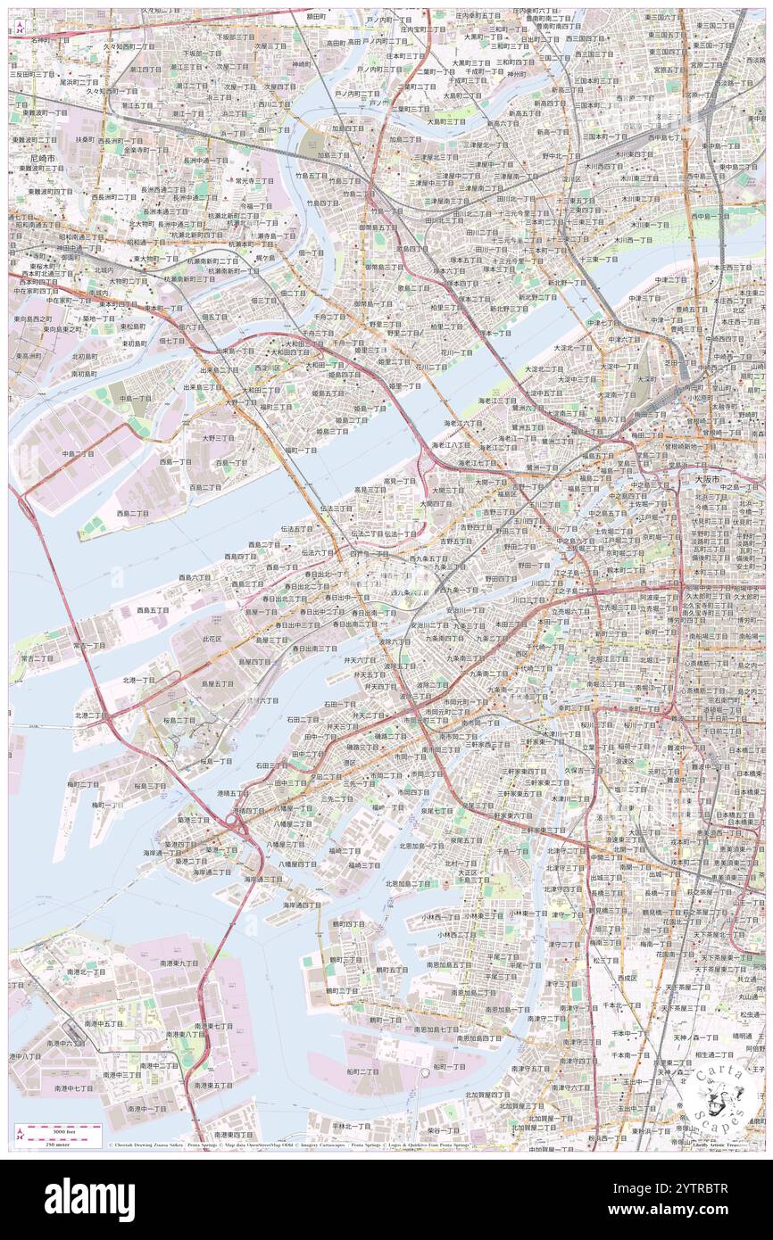 Baika, Osaka-shi, JP, Japan, ?saka, N 34 40' 57'', N 135 27' 31'', map ...