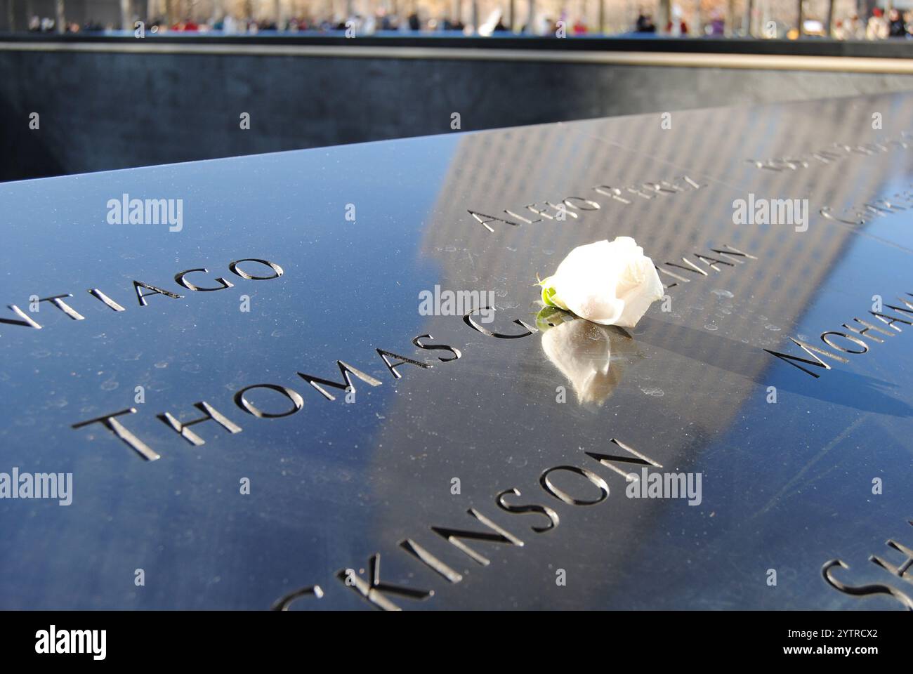 New York City, New York, USA - December 07 2024: The 9/11 Memorial for ...