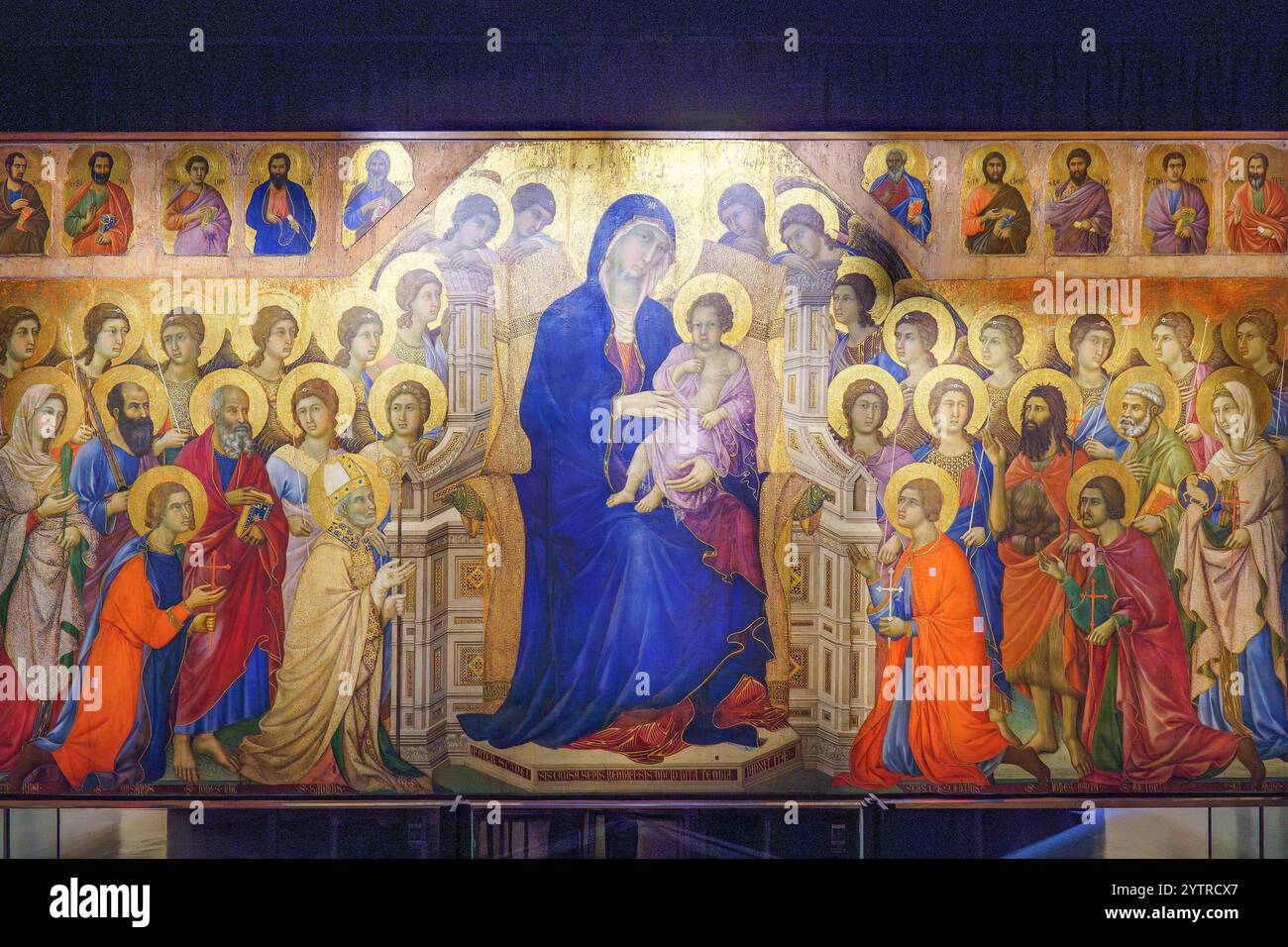 Duccio duomo museum siena hi-res stock photography and images - Alamy