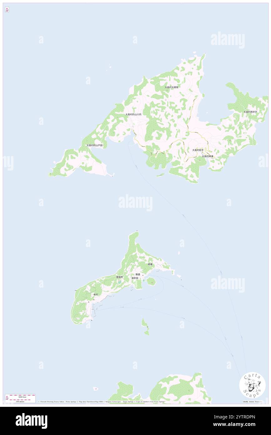 Oshima-seto, , JP, Japan, Nagasaki, N 33 27' 46'', N 129 31' 48'', map ...