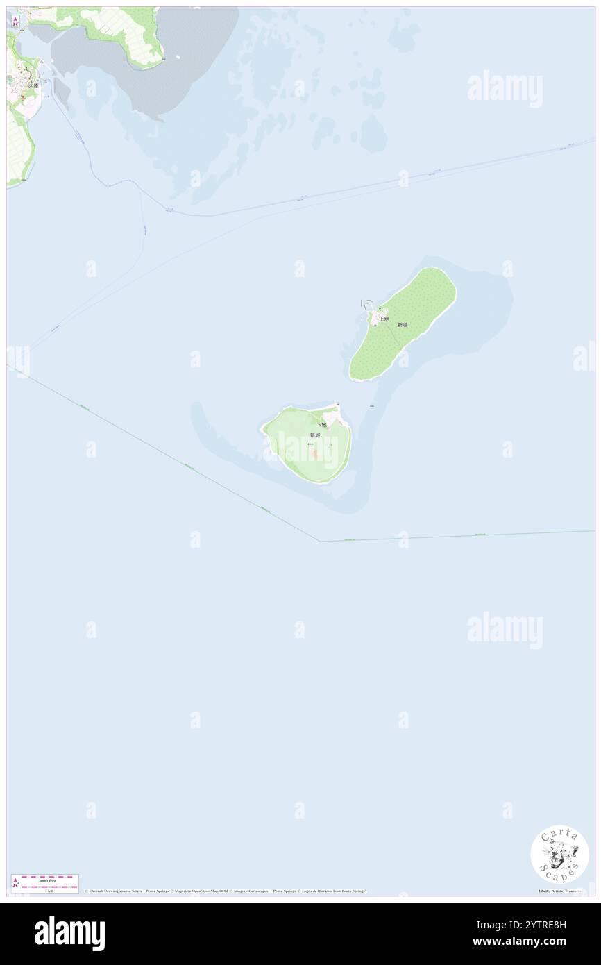 Shimoji Shima, , JP, Japan, Okinawa, N 24 12' 50'', N 123 55' 40'', map ...