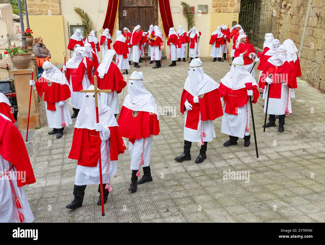 Good Friday procession, Enna, Siclly, Italy Stock Photo - Alamy