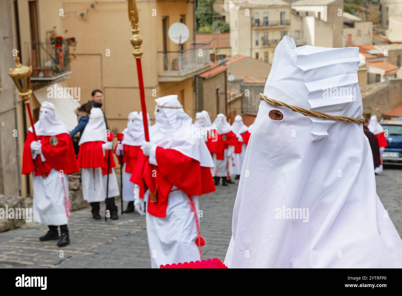 Good Friday procession, Enna, Siclly, Italy Stock Photo - Alamy