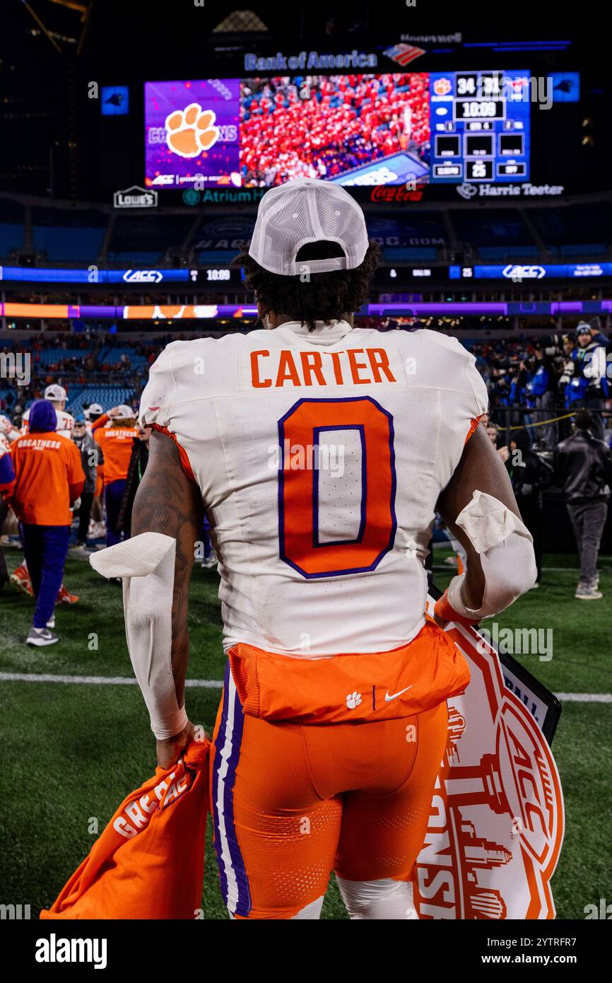 December 7, 2024: Clemson Tigers linebacker Barrett Carter (0 ...