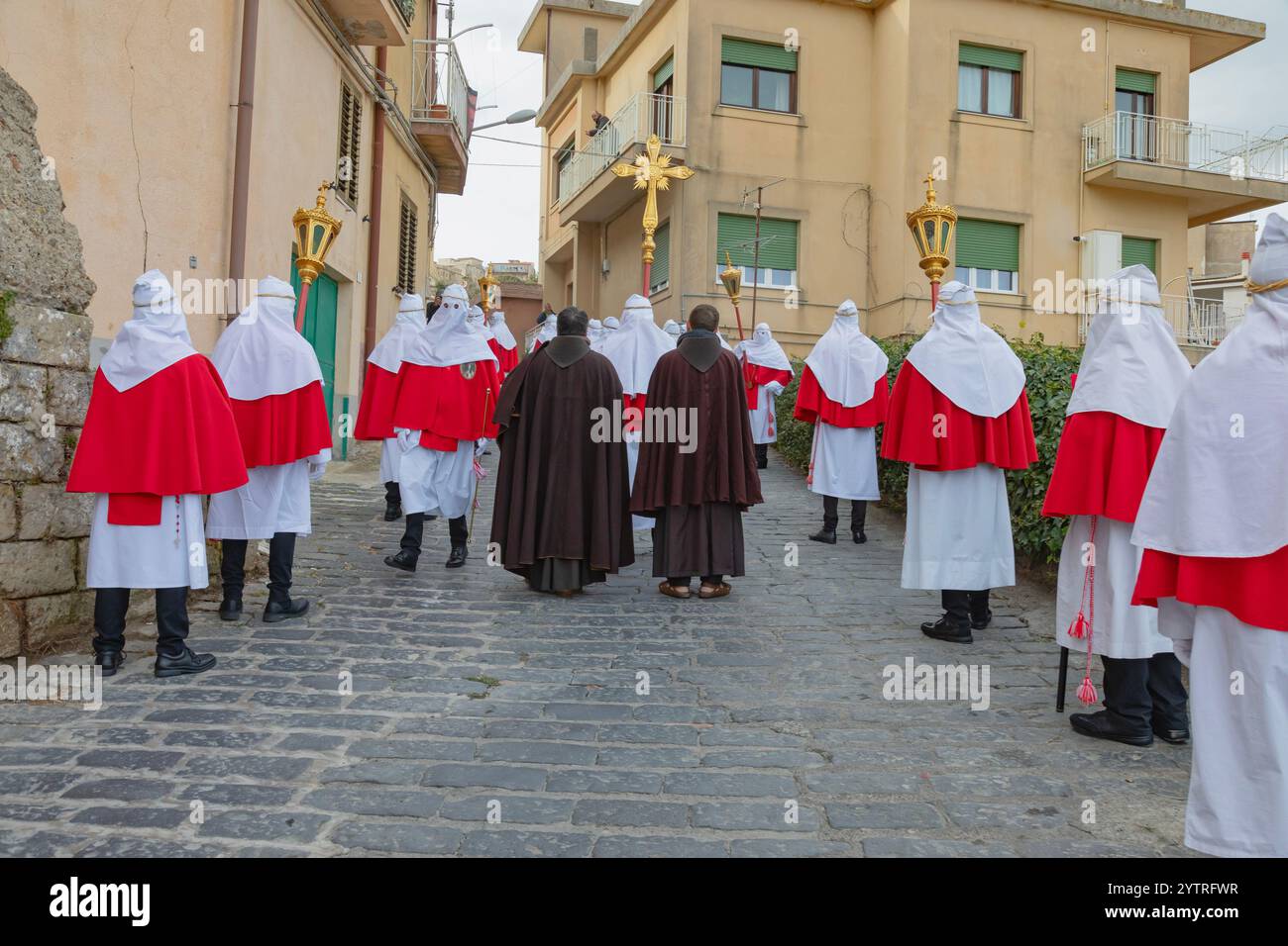 Good Friday procession, Enna, Siclly, Italy Stock Photo - Alamy