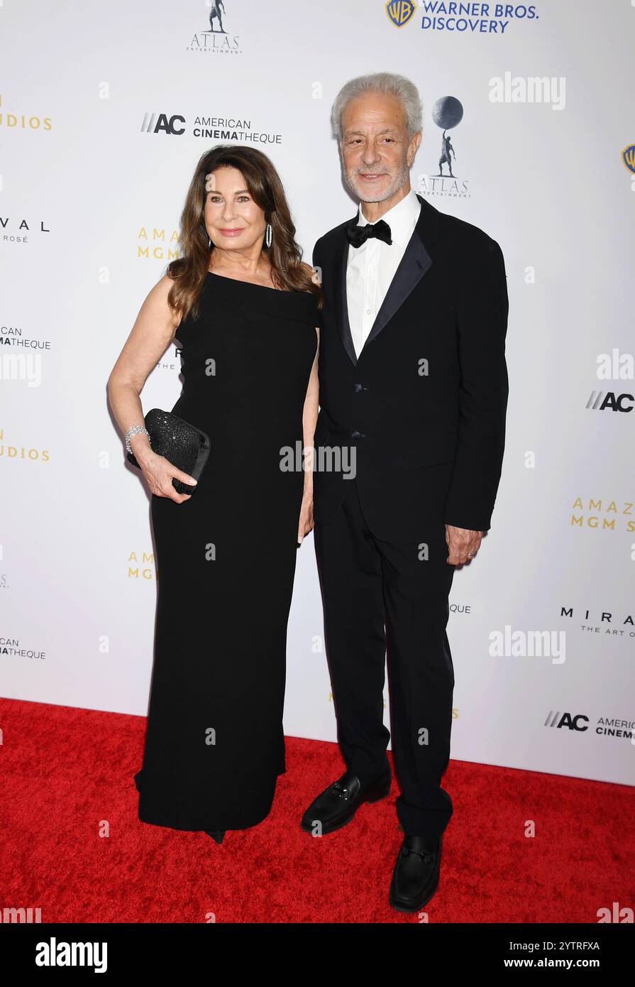BEVERLY HILLS, CALIFORNIA - DECEMBER 06: (L-R) Paula Wagner and Rick ...