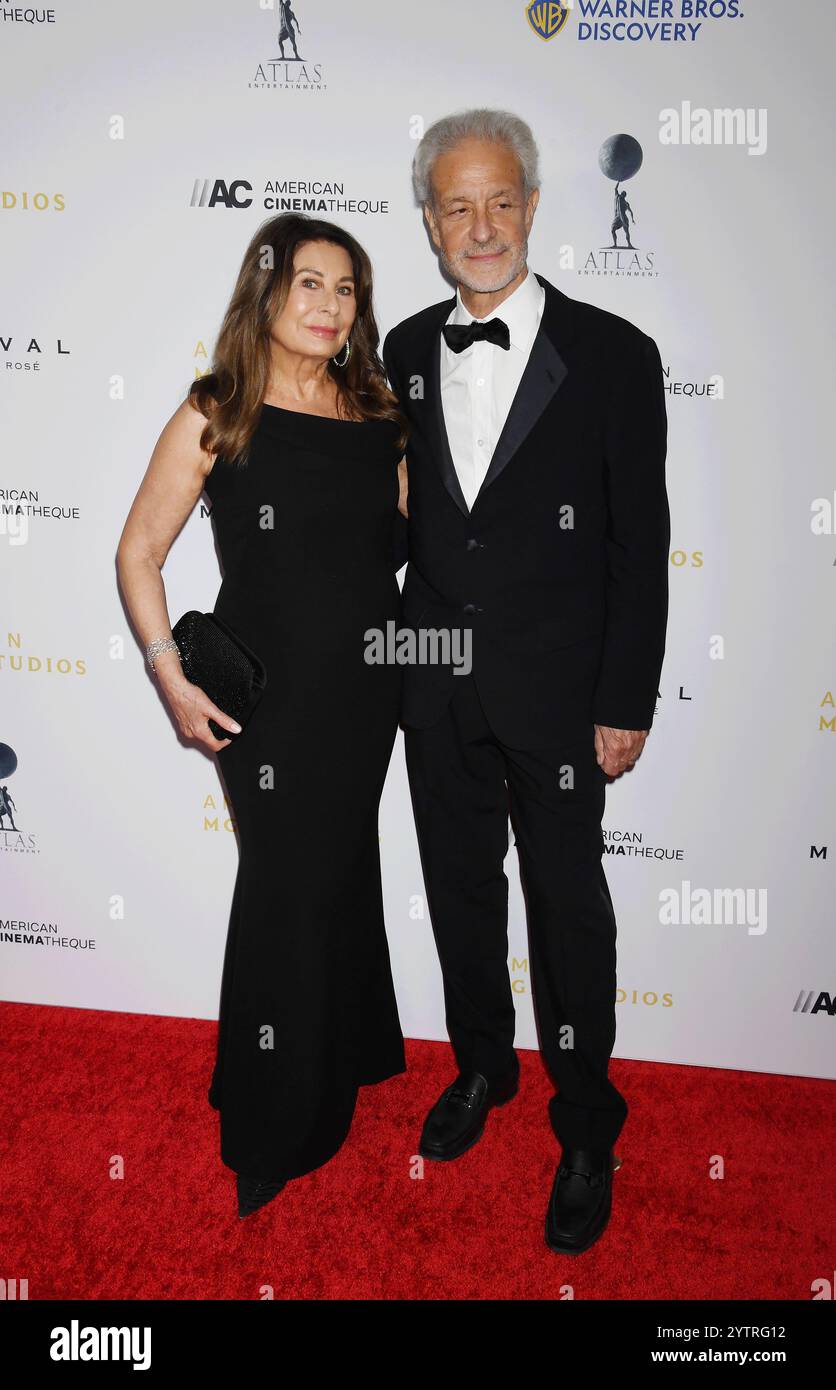 BEVERLY HILLS, CALIFORNIA - DECEMBER 06: (L-R) Paula Wagner and Rick ...