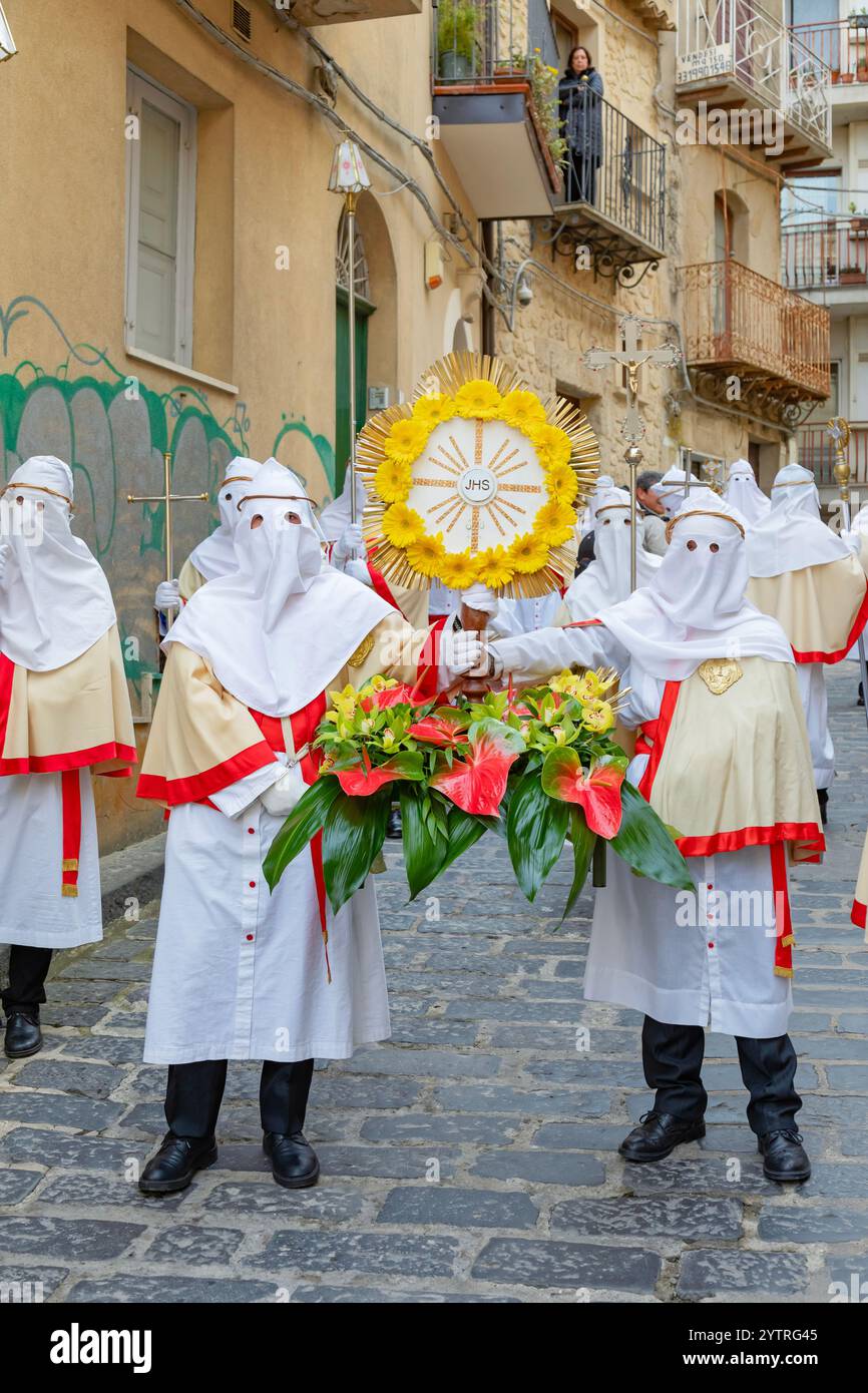 Good Friday procession, Enna, Siclly, Italy Stock Photo - Alamy
