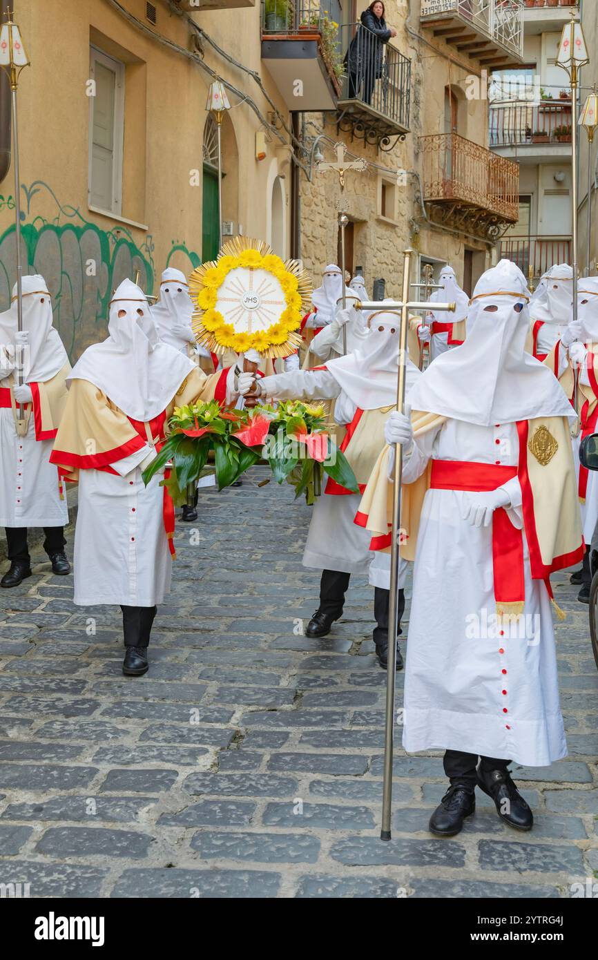 Good Friday procession, Enna, Siclly, Italy Stock Photo - Alamy