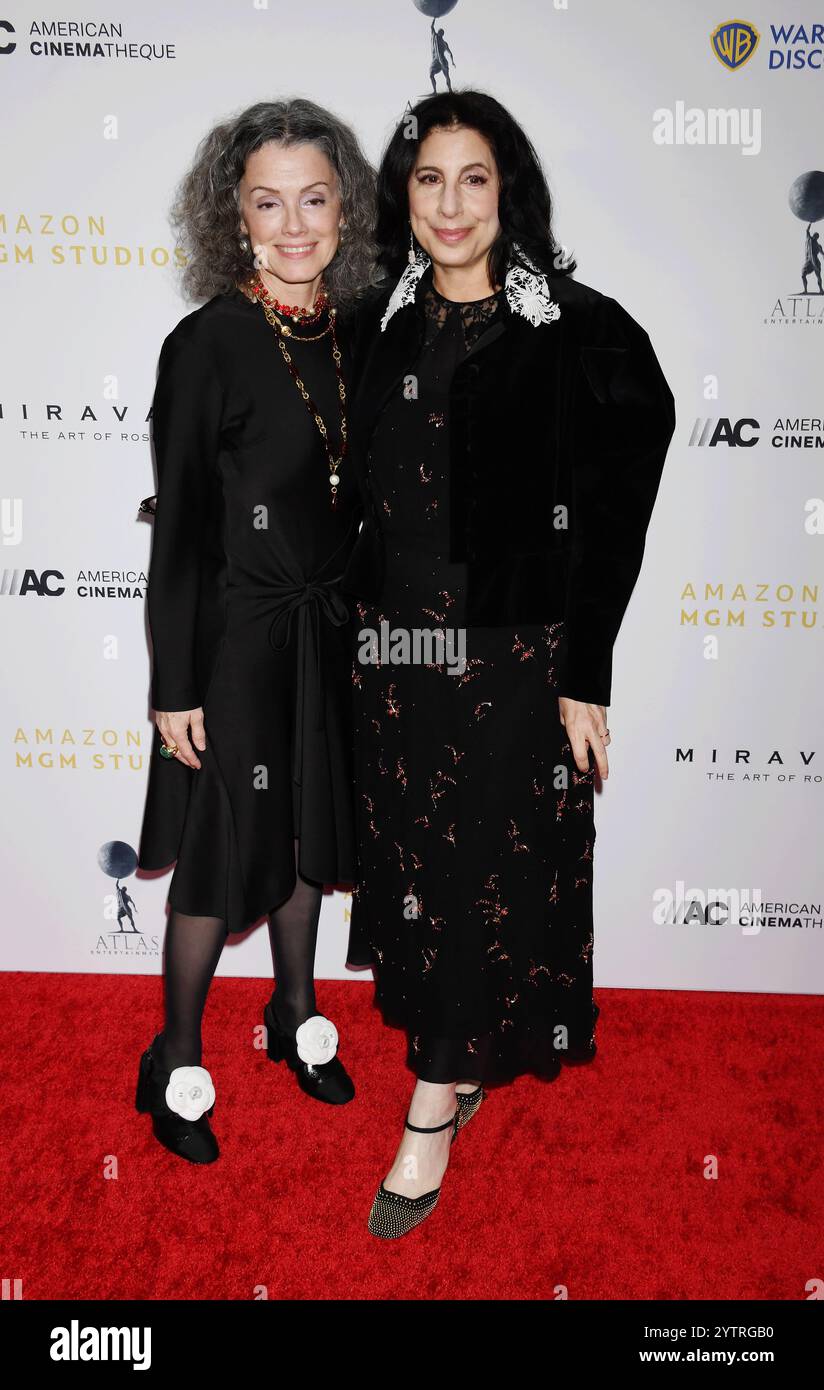 BEVERLY HILLS, CALIFORNIA - DECEMBER 06: (L-R) Courtenay Valenti and ...