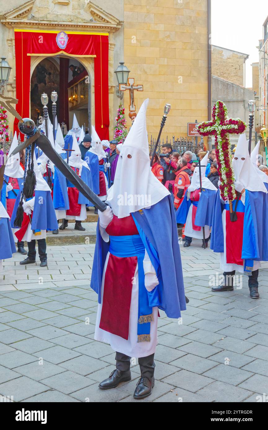 Good Friday procession, Enna, Siclly, Italy Stock Photo - Alamy