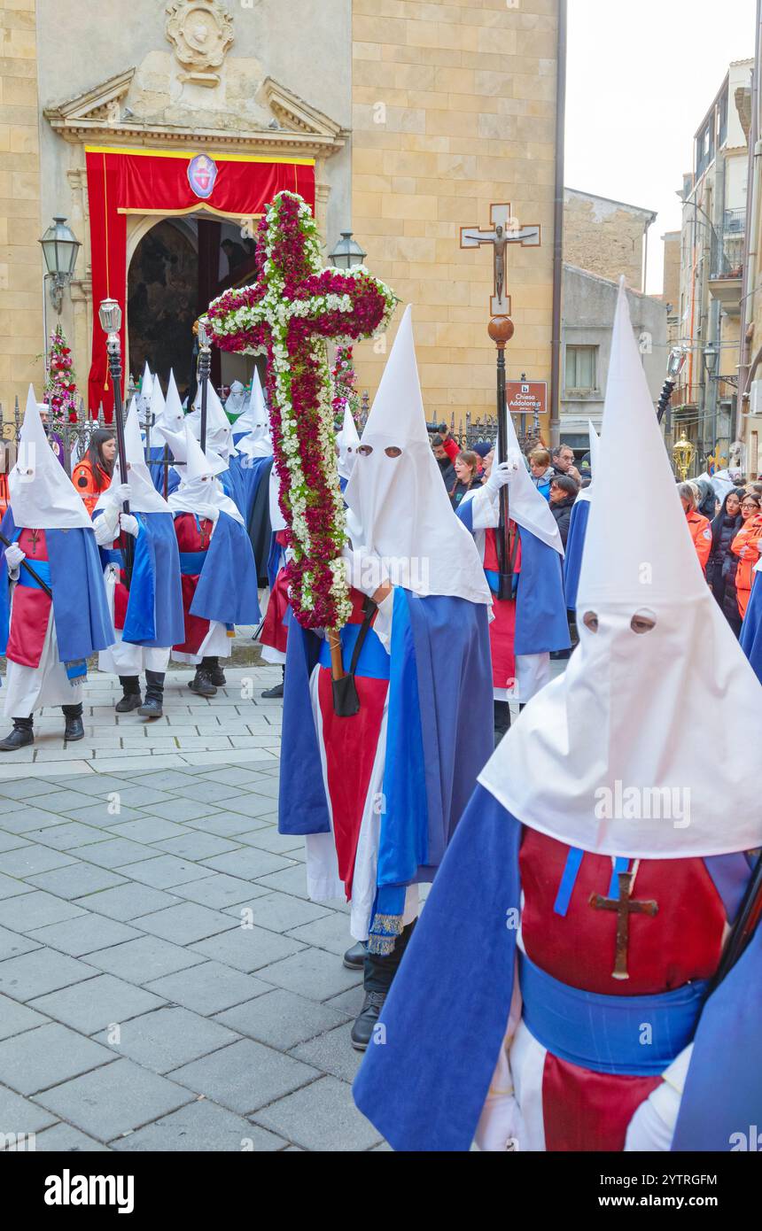 Good Friday procession, Enna, Siclly, Italy Stock Photo - Alamy