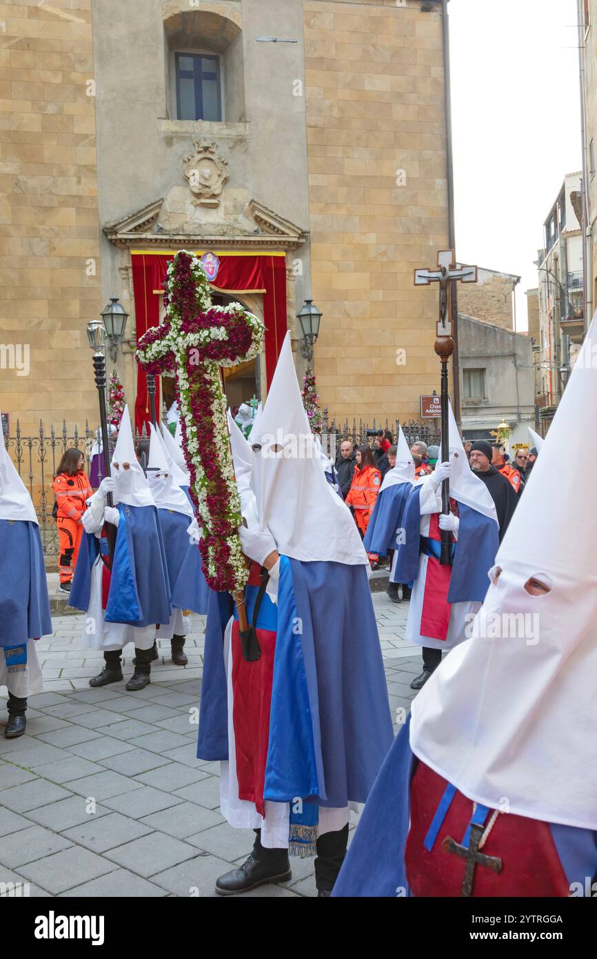 Good Friday procession, Enna, Siclly, Italy Stock Photo - Alamy