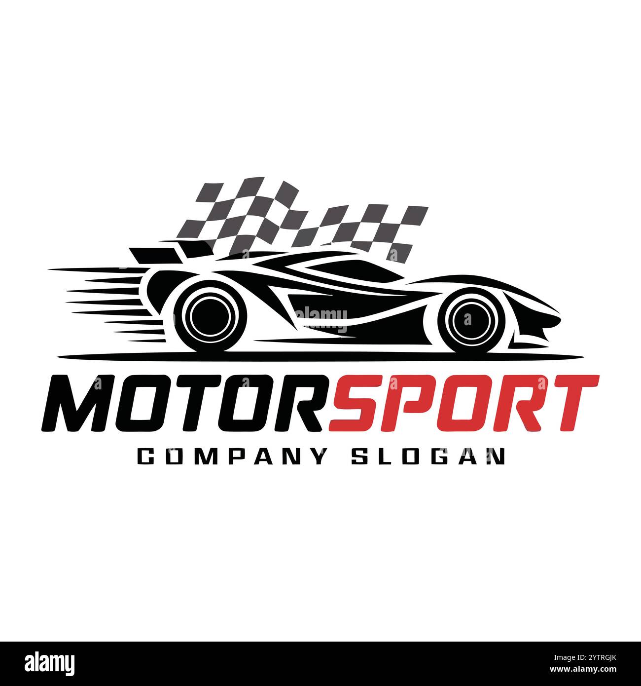 Minimalist motorsport logo hi-res stock photography and images - Alamy