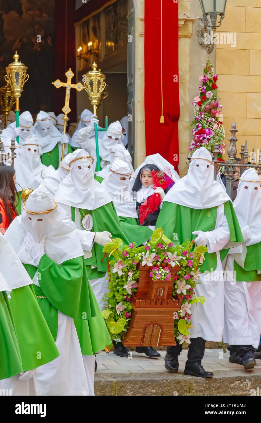 Good Friday procession, Enna, Siclly, Italy Stock Photo - Alamy