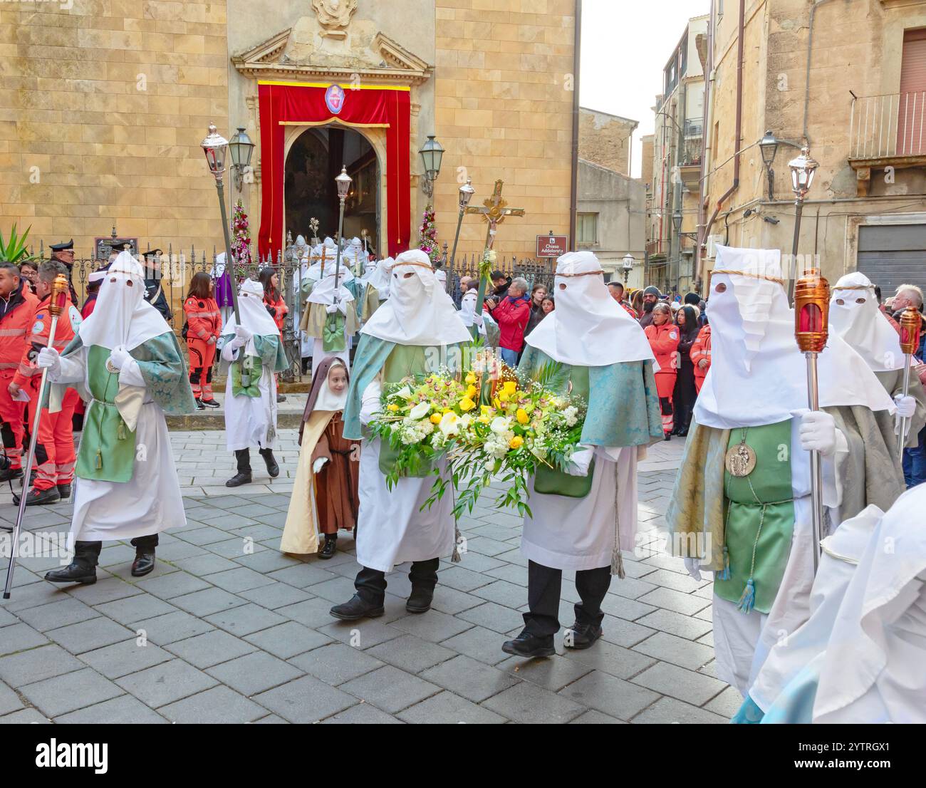 Good Friday procession, Enna, Siclly, Italy Stock Photo - Alamy