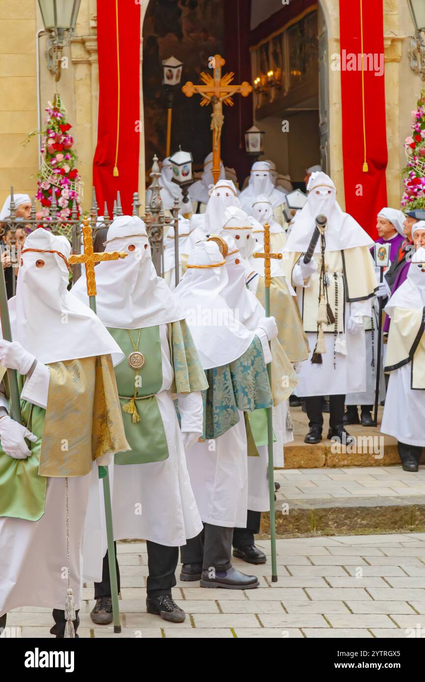 Good Friday procession, Enna, Siclly, Italy Stock Photo - Alamy