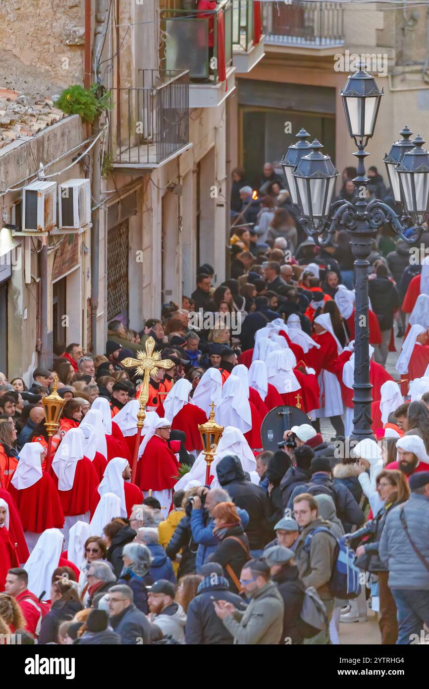 Good Friday procession, Enna, Siclly, Italy Stock Photo - Alamy