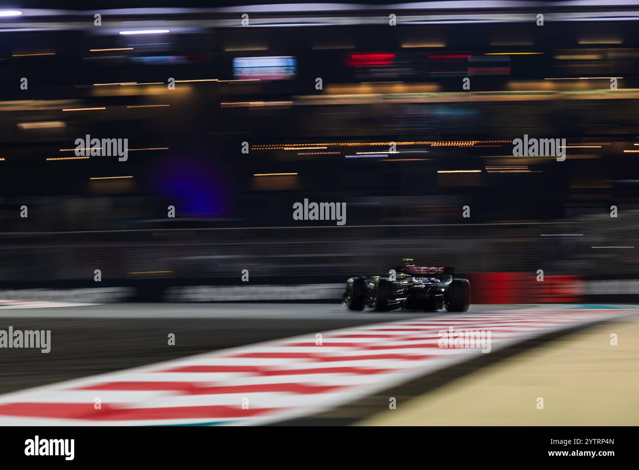 Circuit mercedes lewis hamilton yas marina hi-res stock photography and ...