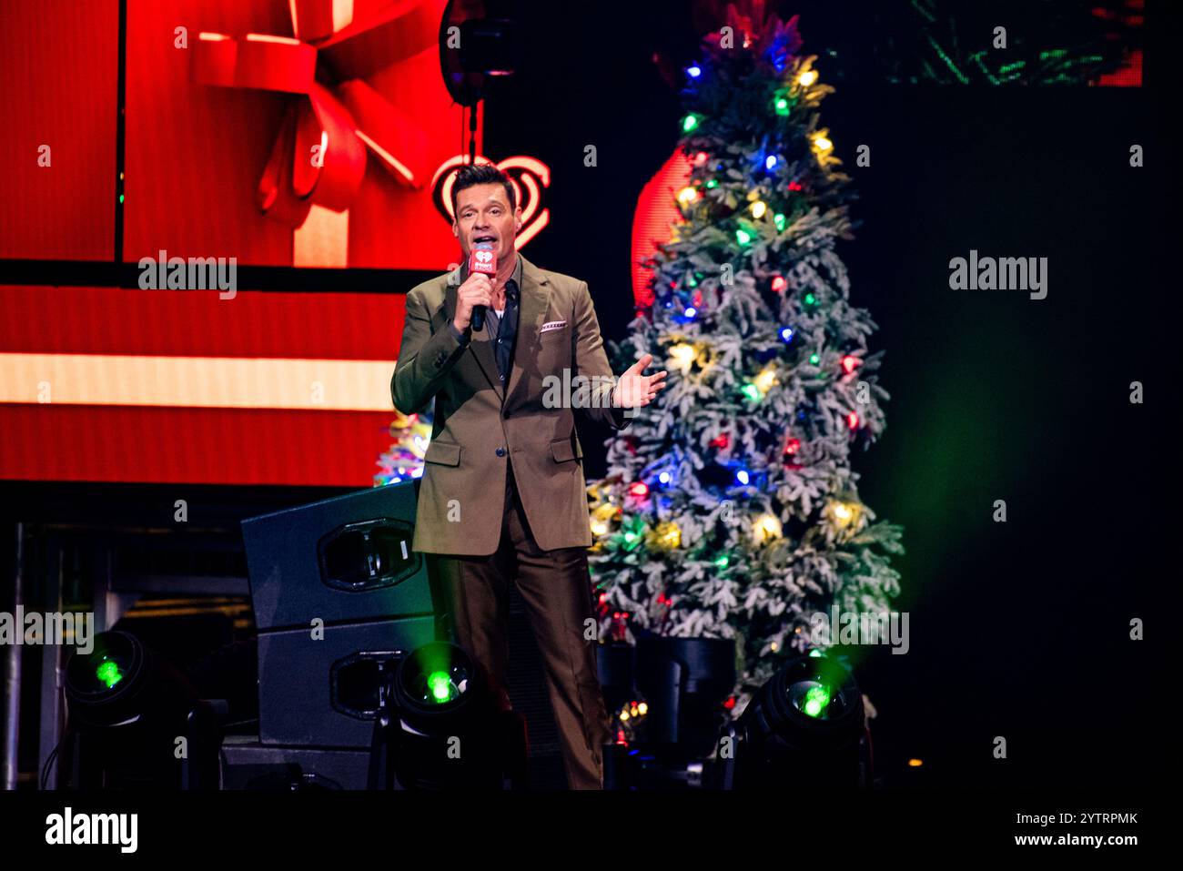 Ryan Seacrest speaks onstage during iHeartRadio 102.7 KIIS FM's Jingle ...