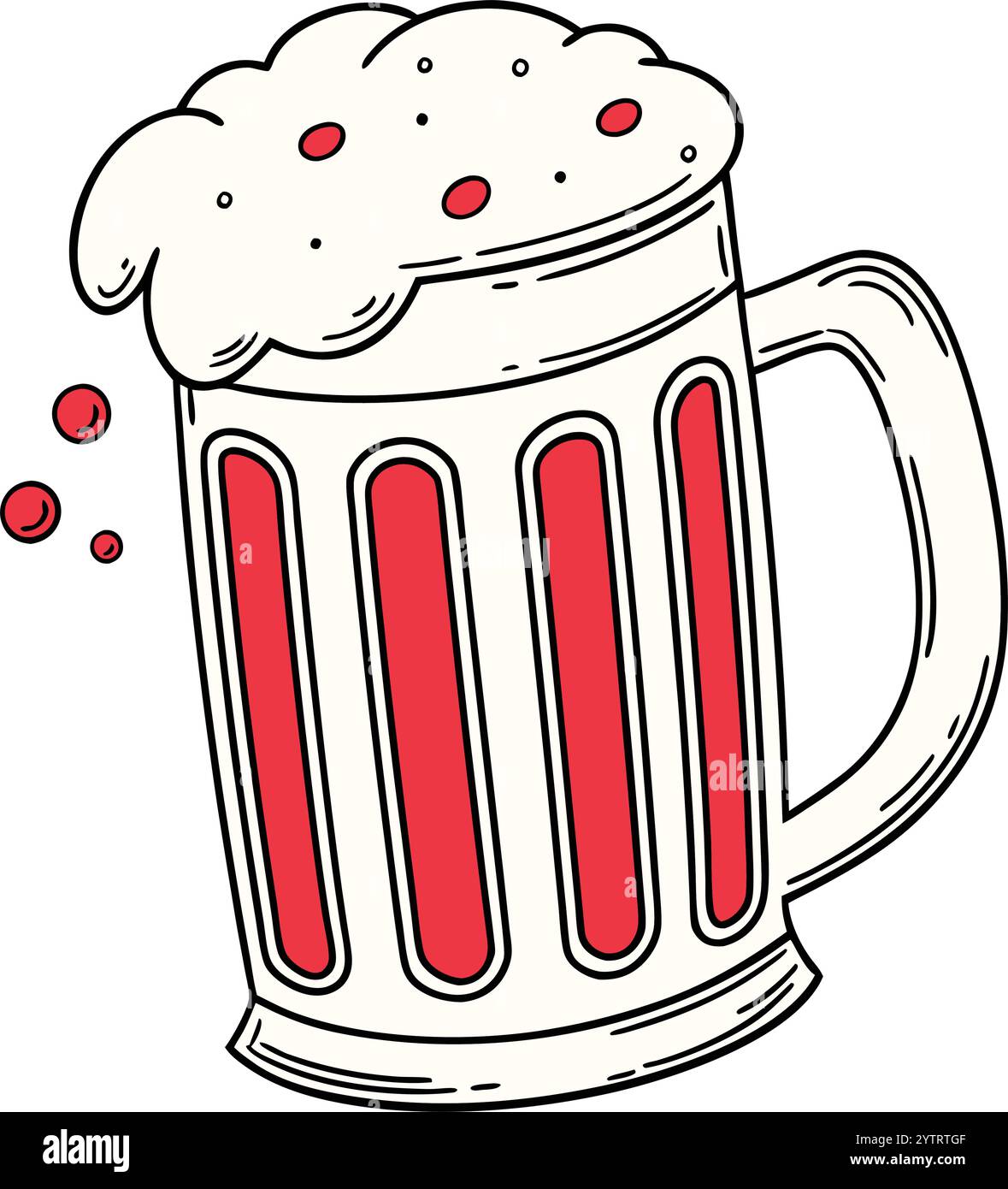 Foamy beer pouring out bottle hi-res stock photography and images - Alamy
